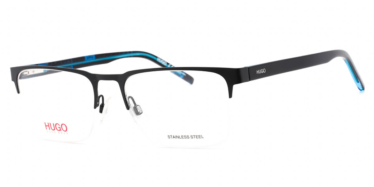 Hugo By Hugo Boss HG 1076 FLL Eyeglasses in Matte Dark Blue ...