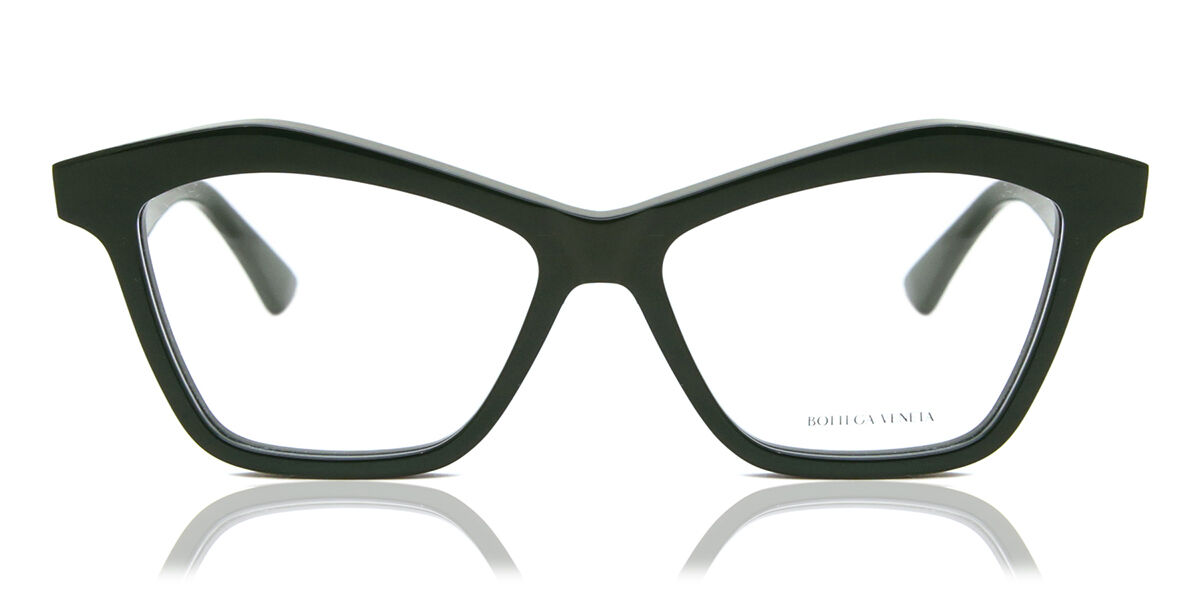 Bottega Veneta BV1096O 006 Eyeglasses in Green | SmartBuyGlasses USA