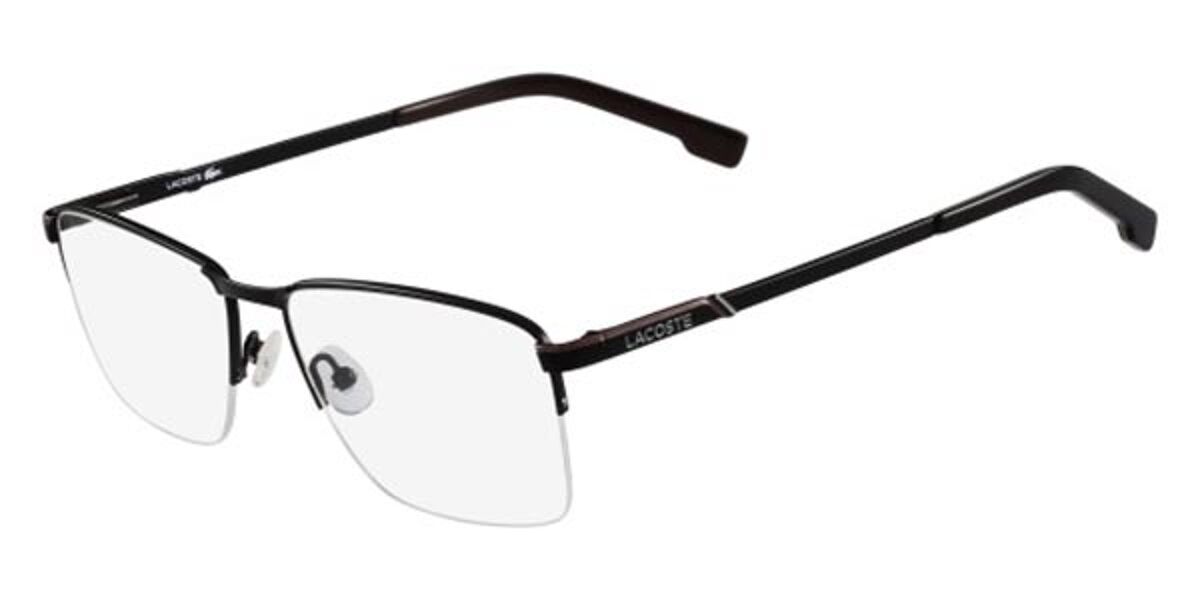 Lacoste L2221 001 Eyeglasses in Black | SmartBuyGlasses USA