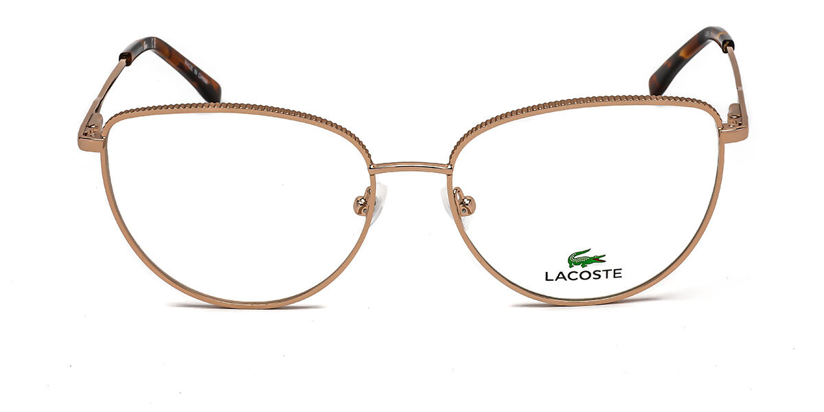 Lacoste L2280 770 Glasses Rose Gold | VisionDirect Australia