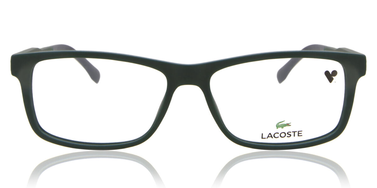 Lacoste L2876 315 Glasses Matte Green | VisionDirect Australia