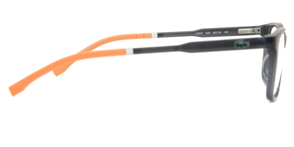 Lacoste L3647 Kids 020 Eyeglasses in Matte Grey Lumi | SmartBuyGlasses USA