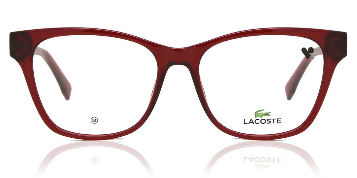 Lacoste L2920 615 Eyeglasses in Red | SmartBuyGlasses USA
