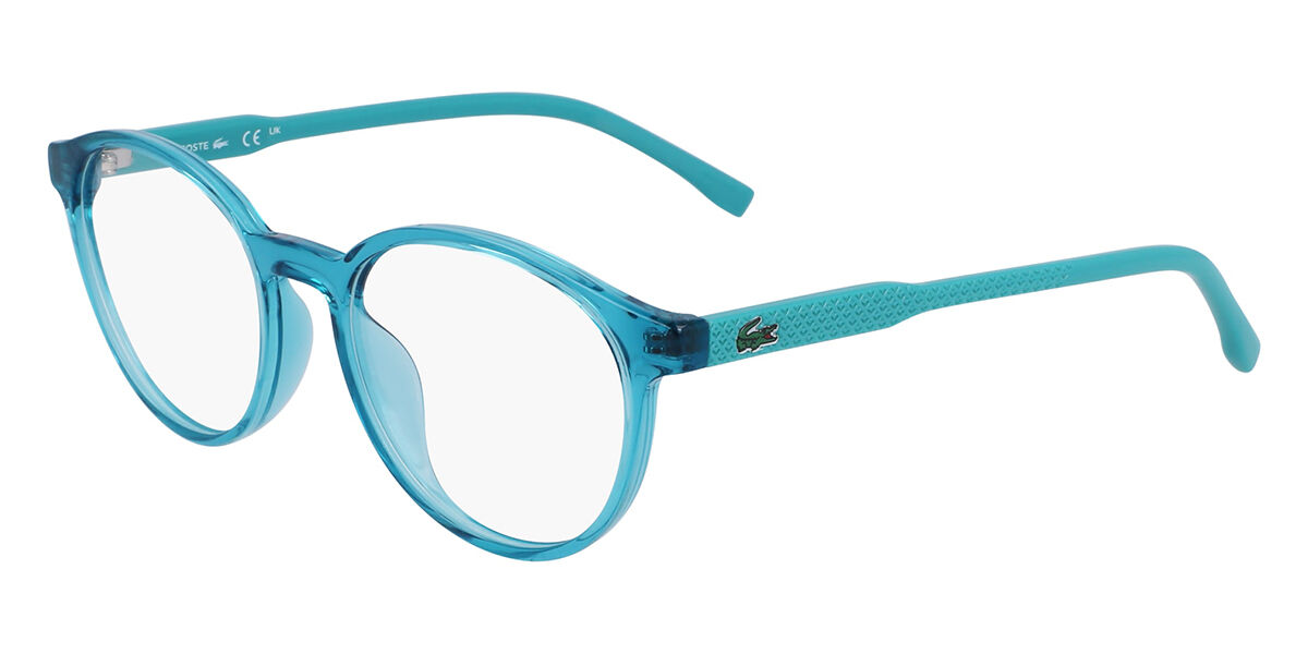Lacoste L3658 444 Ovalado Transparent Aqua lentes | SmartBuyGlasses US