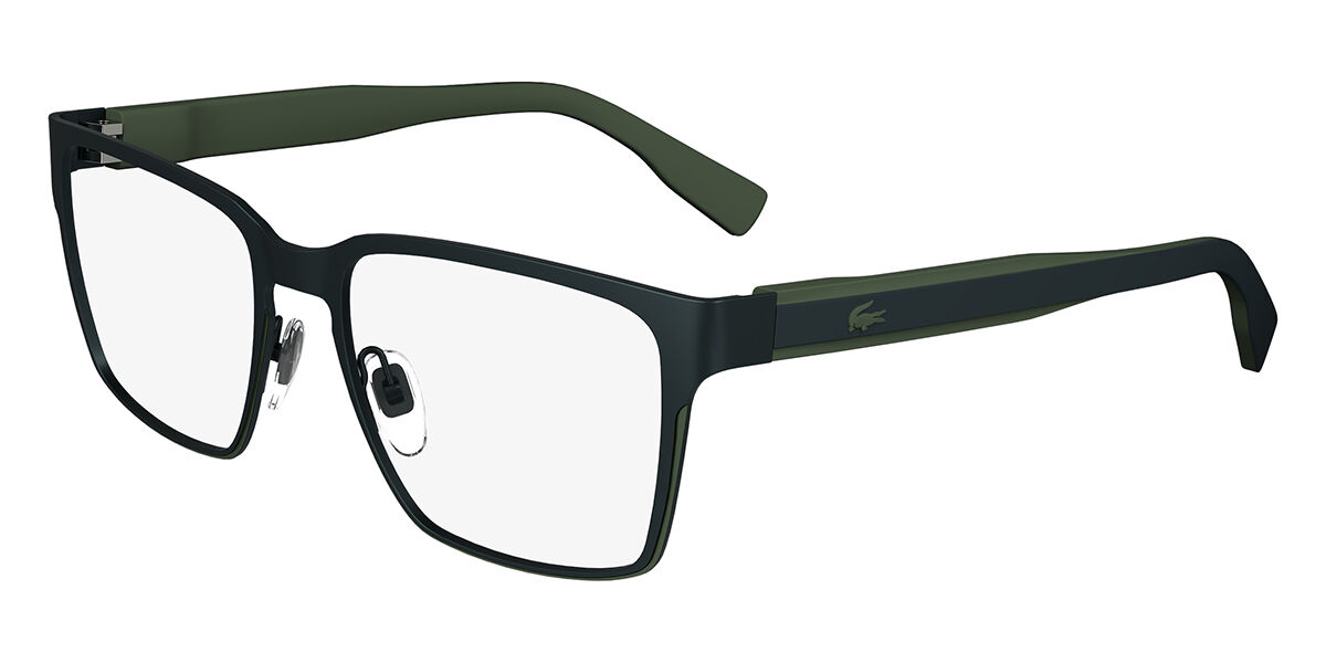Lacoste L2293 301 Eyeglasses in Matte Green | SmartBuyGlasses USA