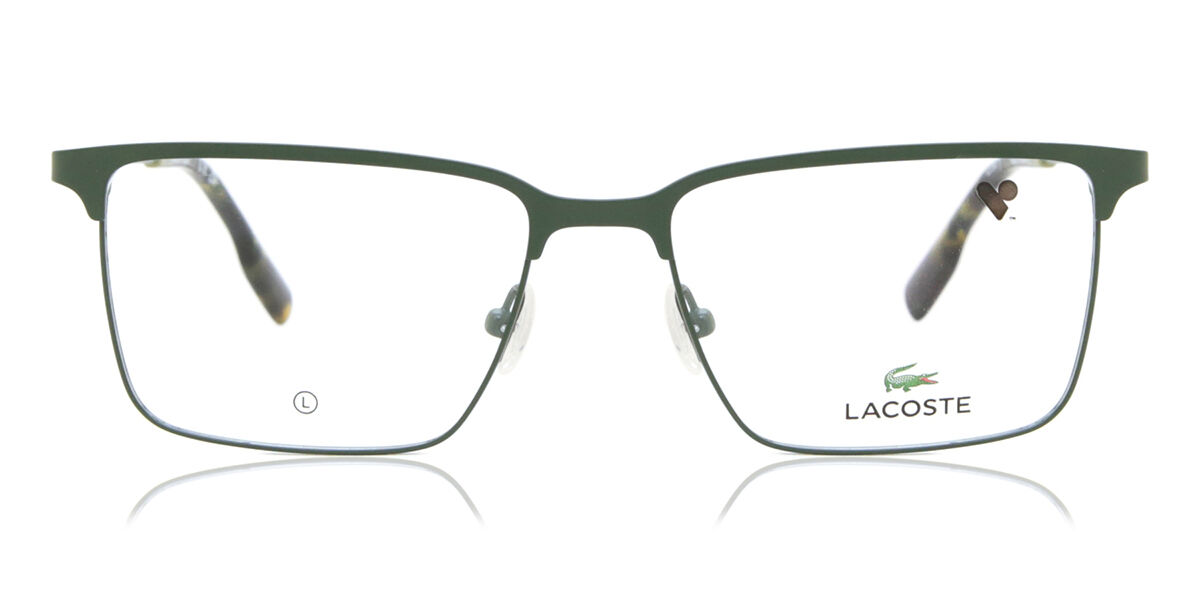 Lacoste L2296 301 Glasses Green | VisionDirect Australia