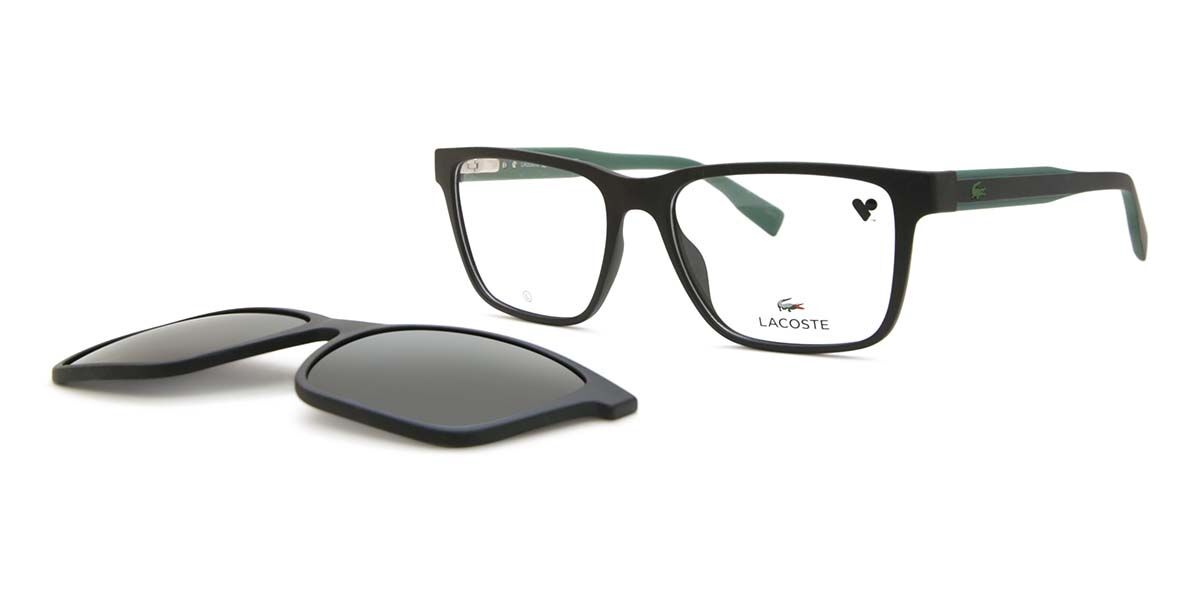 Lacoste L6010 MAG-SET With Clip-On 002 glasses | Buy online now ...