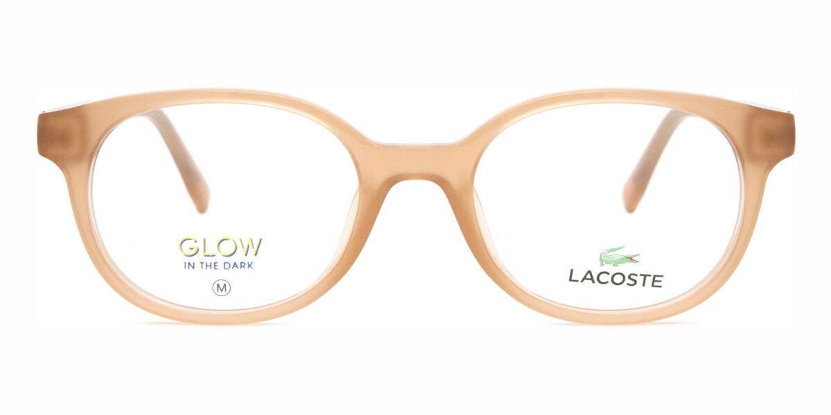 Lacoste L3659 750 Oval Transparent Light Peach Eyeglasses | Vision ...