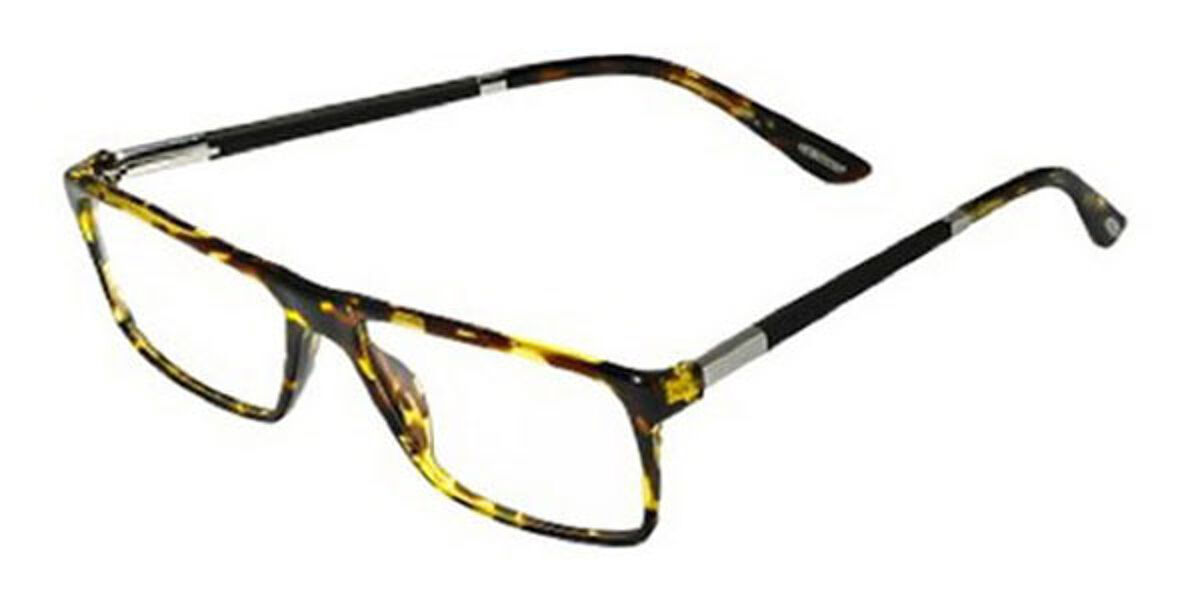 Chopard VCH124 06ZE Eyeglasses in Dark Havana Brown Striped ...