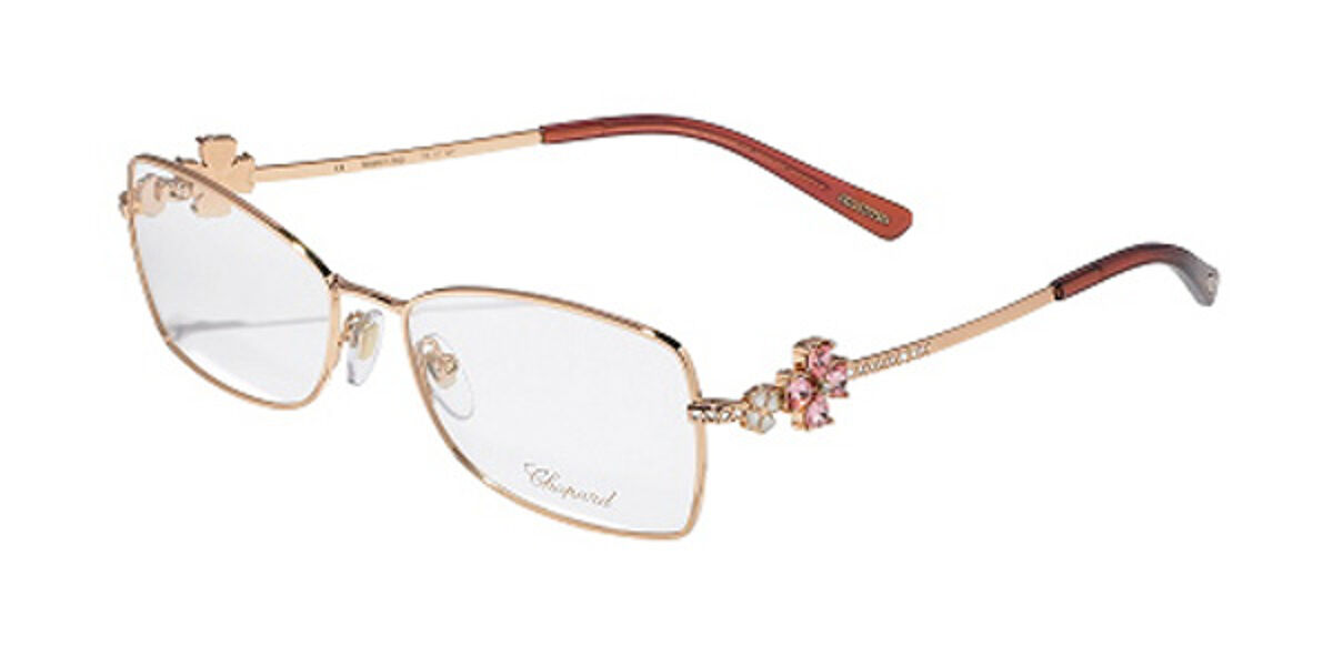 Chopard VCHA38S 08FC Eyeglasses in Shiny Gold | SmartBuyGlasses USA
