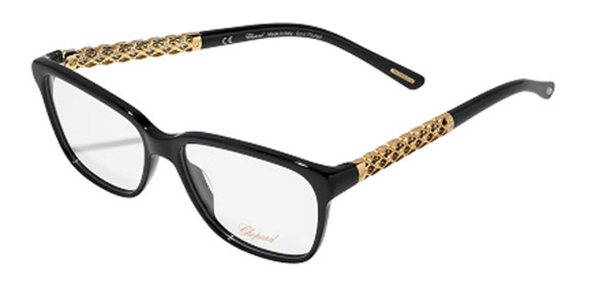 Chopard VCH181S 700Y Eyeglasses in Black | SmartBuyGlasses USA