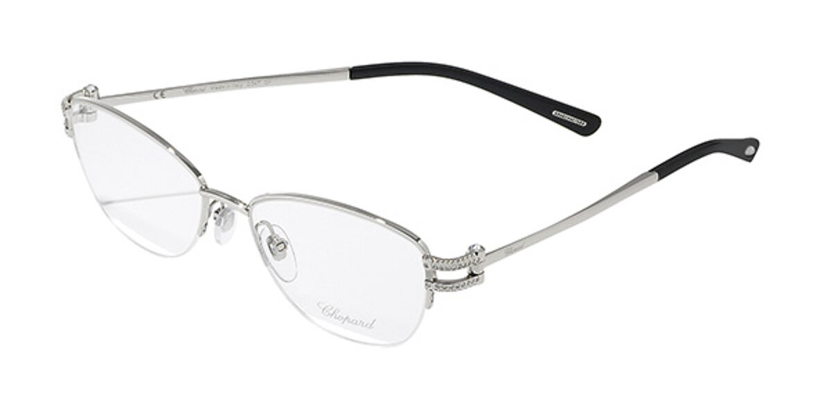 Chopard VCHB52S 0579 Eyeglasses in Silver | SmartBuyGlasses USA