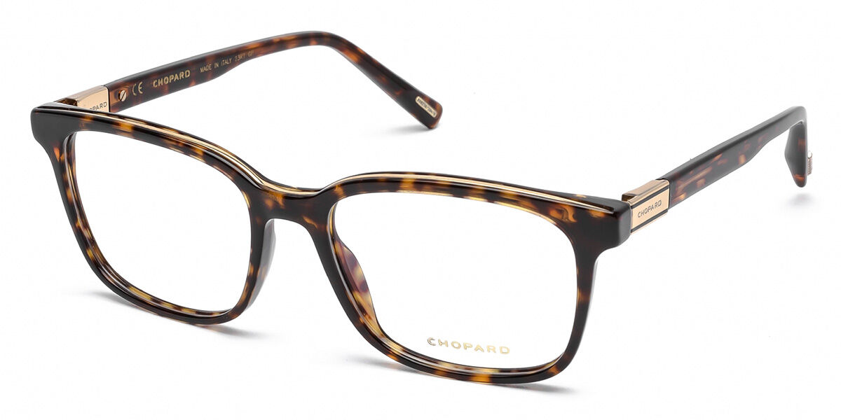 Chopard VCH251 722 Glasses Shiny Dark Havana | VisionDirect Australia