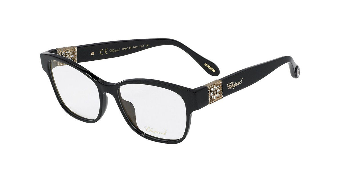 Chopard VCH304S 0700 Eyeglasses in Shiny Black | SmartBuyGlasses USA