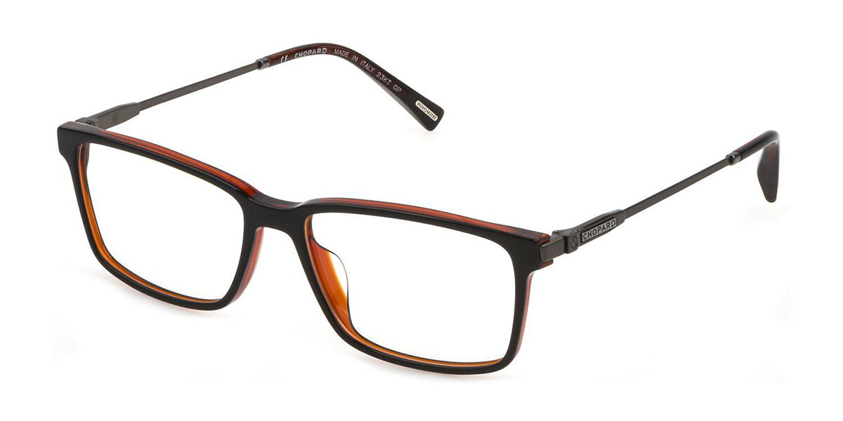 Chopard VCH308 0995 Glasses Black Burgundy | VisionDirect Australia