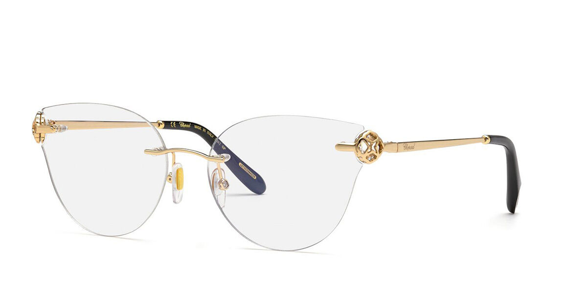 Chopard VCHF87S 300K Eyeglasses in Shiny Rose Gold | SmartBuyGlasses USA