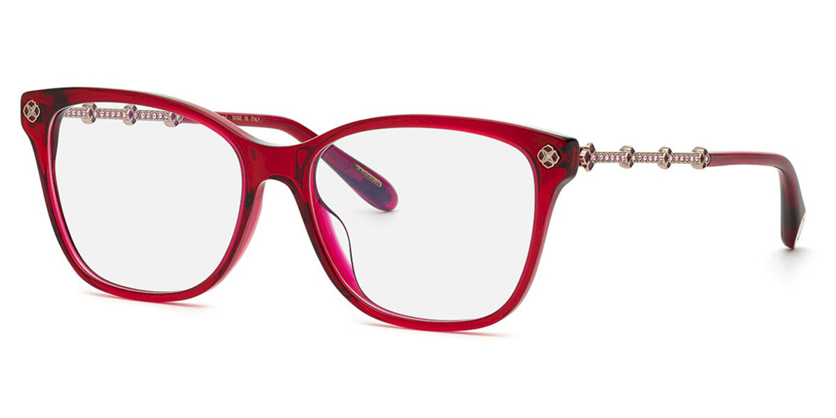 Chopard VCH352S 06R2 Eyeglasses in Transparent Burgundy ...