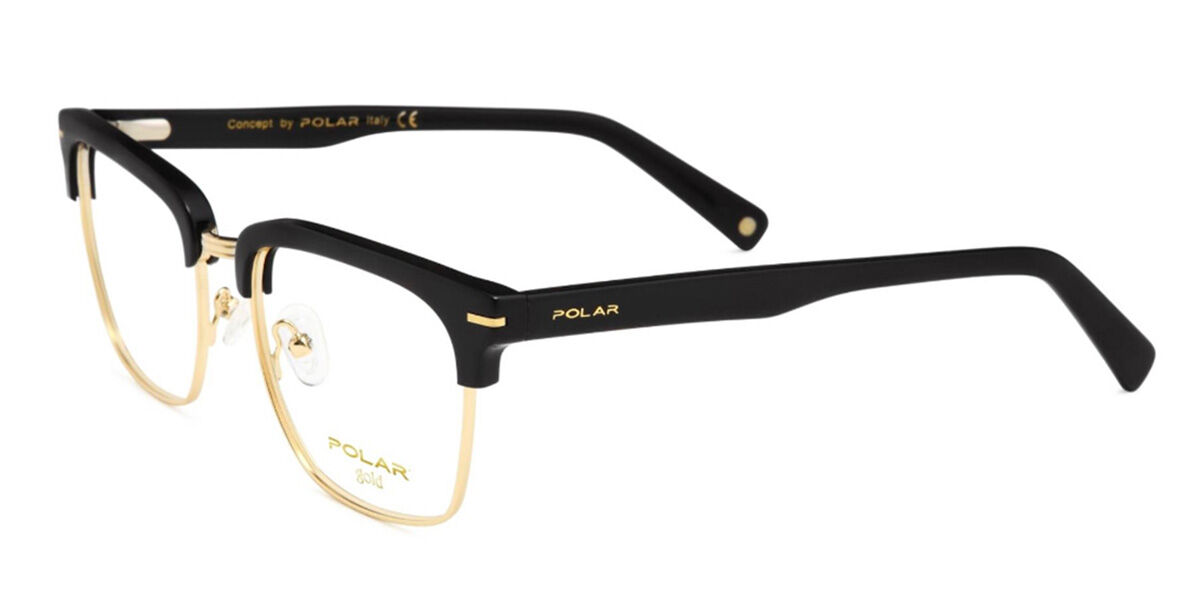 Polar GOLD 20 78 Glasses Shiny Black | SmartBuyGlasses UK