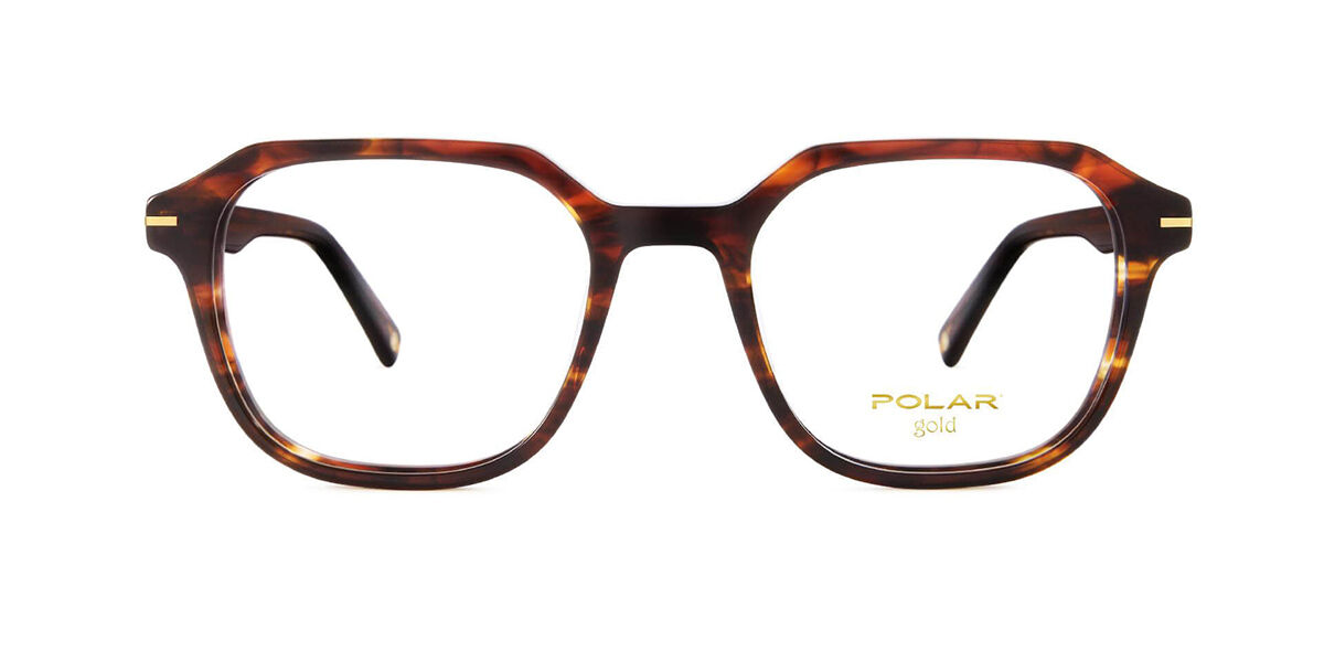 Polar GOLD 31 430 Eyeglasses in Shiny Striped Brown | SmartBuyGlasses USA