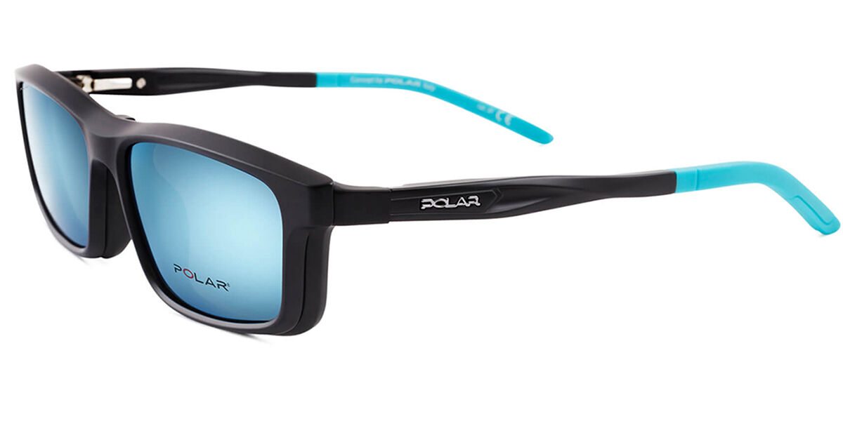 Polar 511 With Clip-On 76/C Eyeglasses in Matte Black | SmartBuyGlasses USA