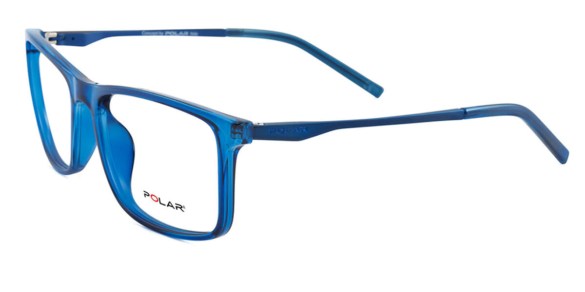 Polar MARTIN 20 Eyeglasses in Transparent Blue | SmartBuyGlasses USA