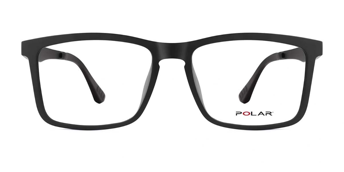 Polar 523 With Clip-On 76/G Eyeglasses in Matte Black | SmartBuyGlasses USA