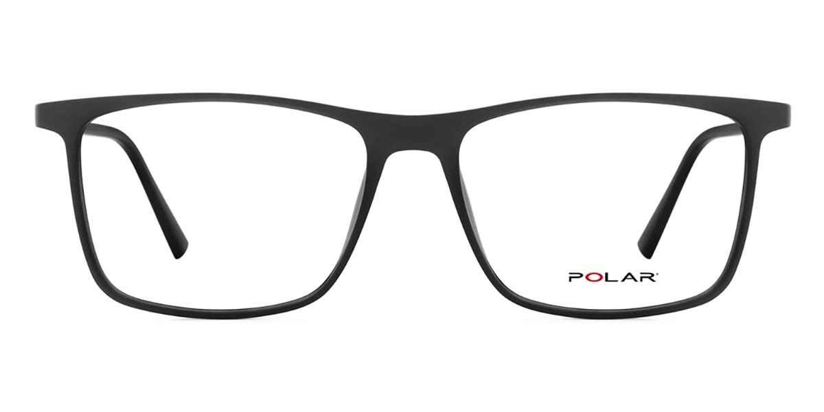 Polar 526 With Clip-On 76 Eyeglasses in Matte Black | SmartBuyGlasses USA