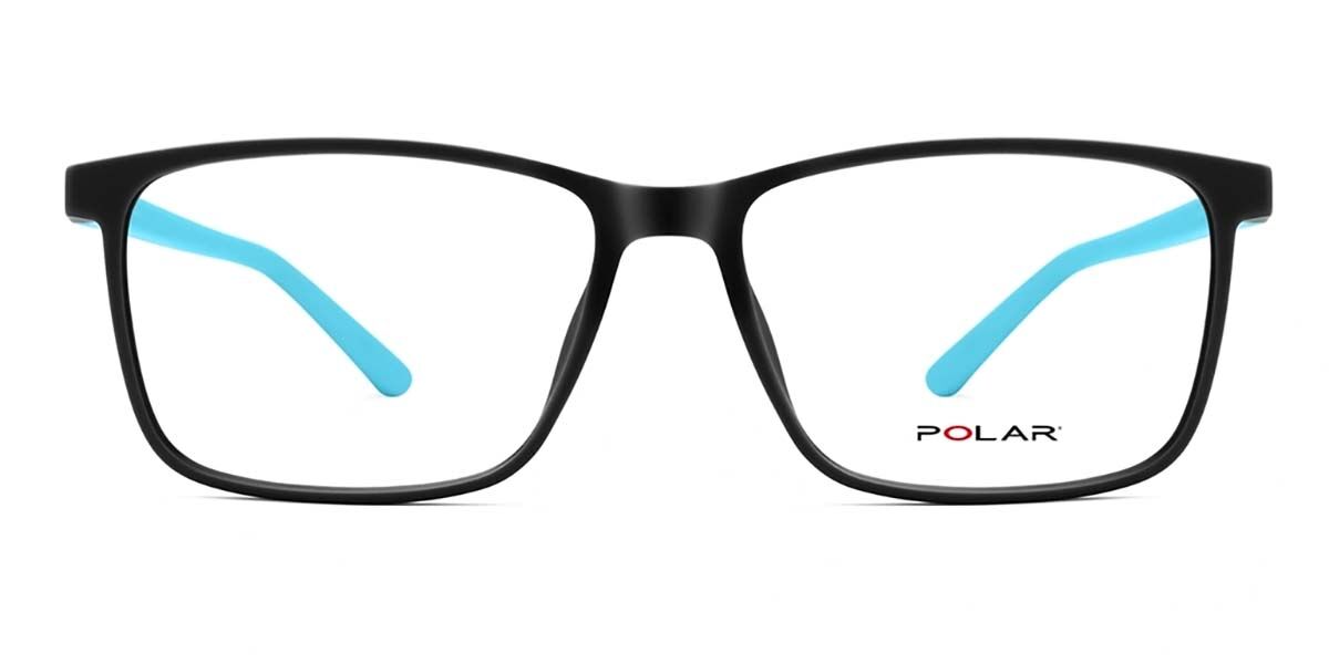 Polar 536 With Clip-On 47 Eyeglasses in Black | SmartBuyGlasses USA
