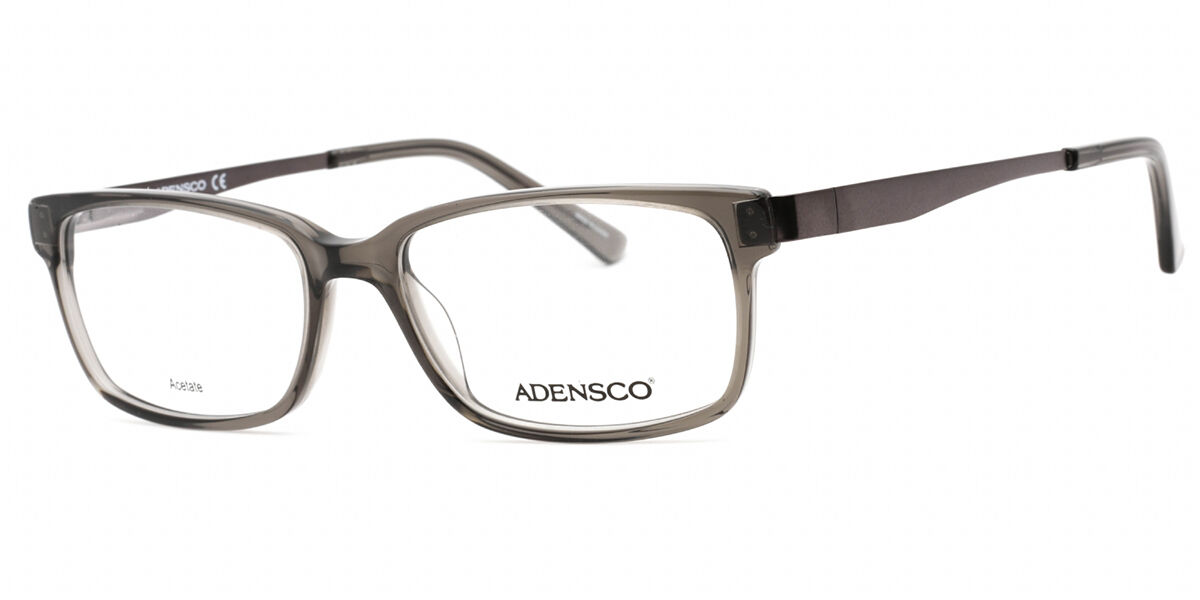 Adensco AD 126 0CBL Eyeglasses in Transparent Charcoal Grey ...