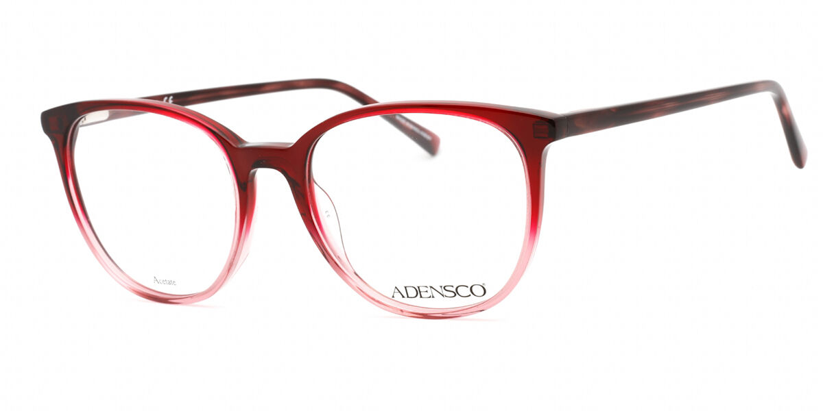 Adensco AD 250 07W5 Oval Shiny Faded Burgundy Eyeglasses ...