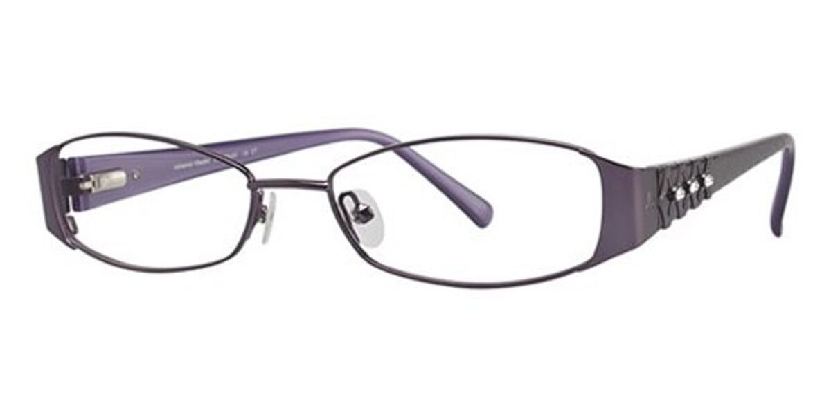 Adrienne Vittadini AV 1080 LAV Eyeglasses in Lavender Red Violet ...
