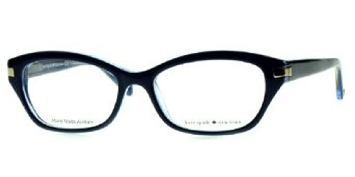 Kate Spade Vivi 0ESV 00 Eyeglasses in Navy Glitter | SmartBuyGlasses USA