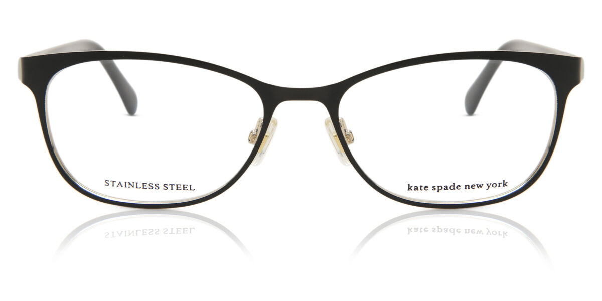 Kate Spade Jonae 807 Rectangle Black Eyeglasses | SmartBuyGlasses US