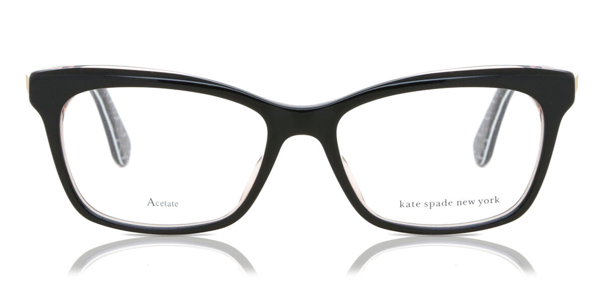 Kate Spade Cardea 3H2 Square Black Eyeglasses | SmartBuyGlasses US