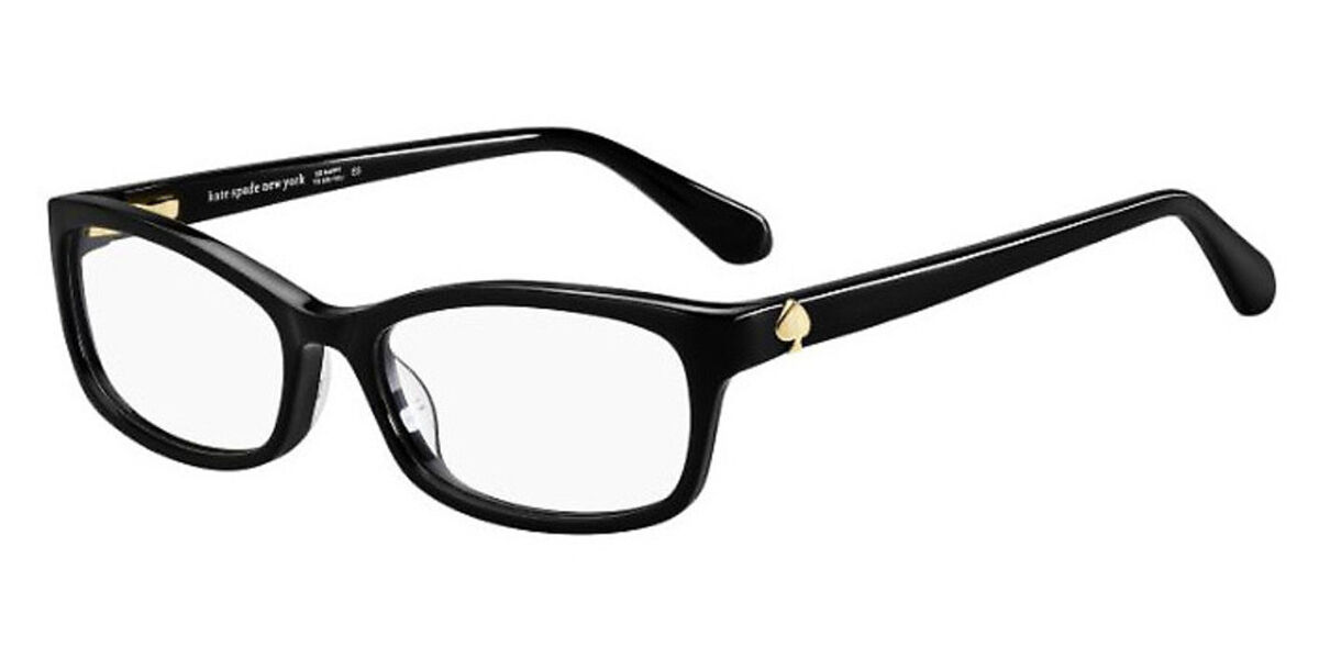 Kate Spade Lizabeth 807 Eyeglasses in Shiny Black | SmartBuyGlasses USA