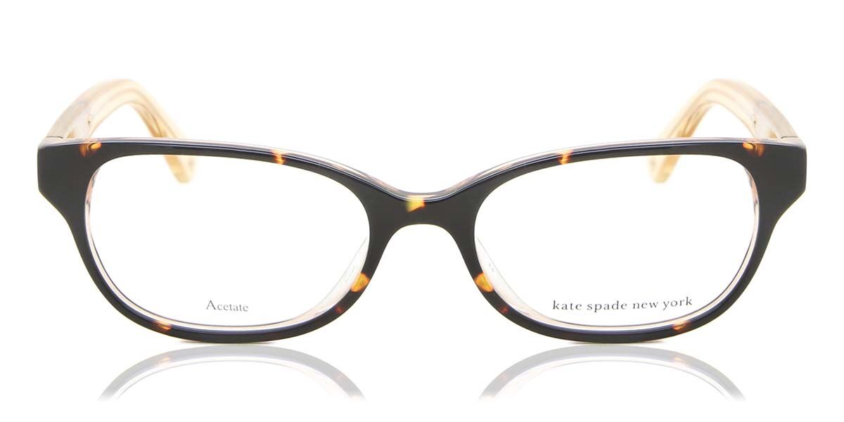 Kate Spade Rainey 086 Eyeglasses in Dark Tortoise | SmartBuyGlasses USA
