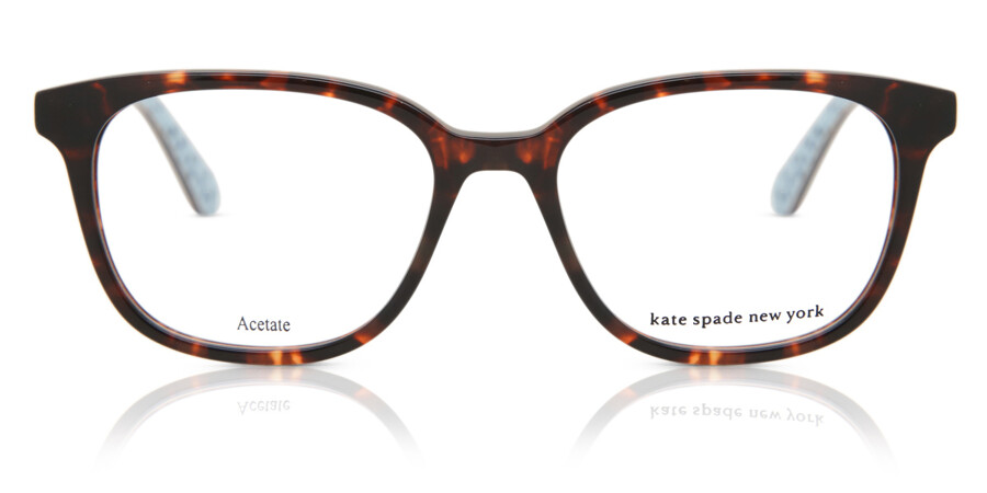 Kate Spade Bari Kids 086 Square Tortoise Frame Eyeglasses | Vision ...