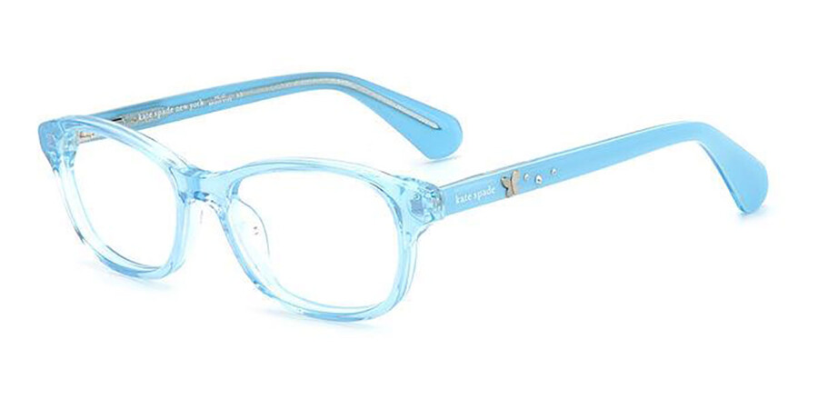 Kate Spade Emmi PJP Glasses Transparent Blue | VisionDirect Australia