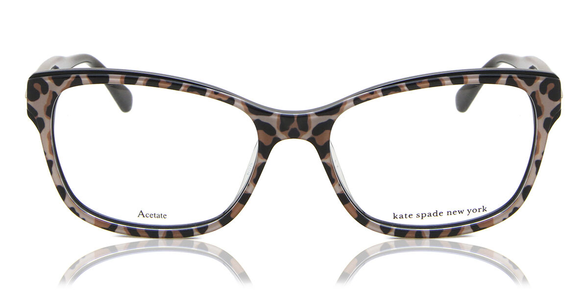 Kate Spade Crishell FP3 Square Leopard Brown Eyeglasses ...