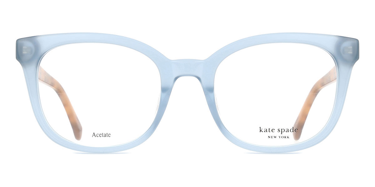 Kate Spade Samara/G Asian Fit PJP Quadrado Frosted Blue óculos ...