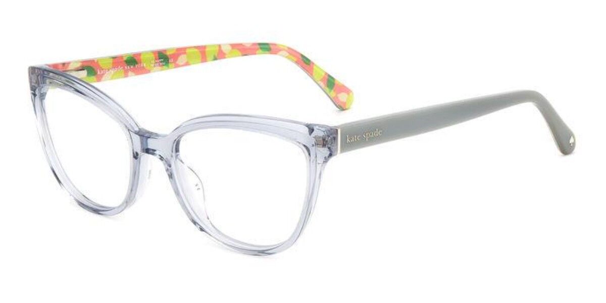 Kate Spade Lucinda KB7 Eyeglasses in Transparent Dark Grey | SmartBuyGlasses USA