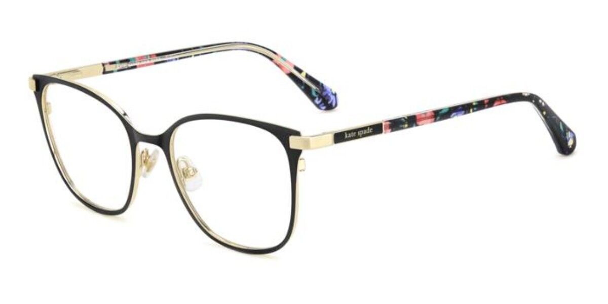 Kate Spade KS Terriann 2/G Asian Fit 807 Glasses Black On Gold ...