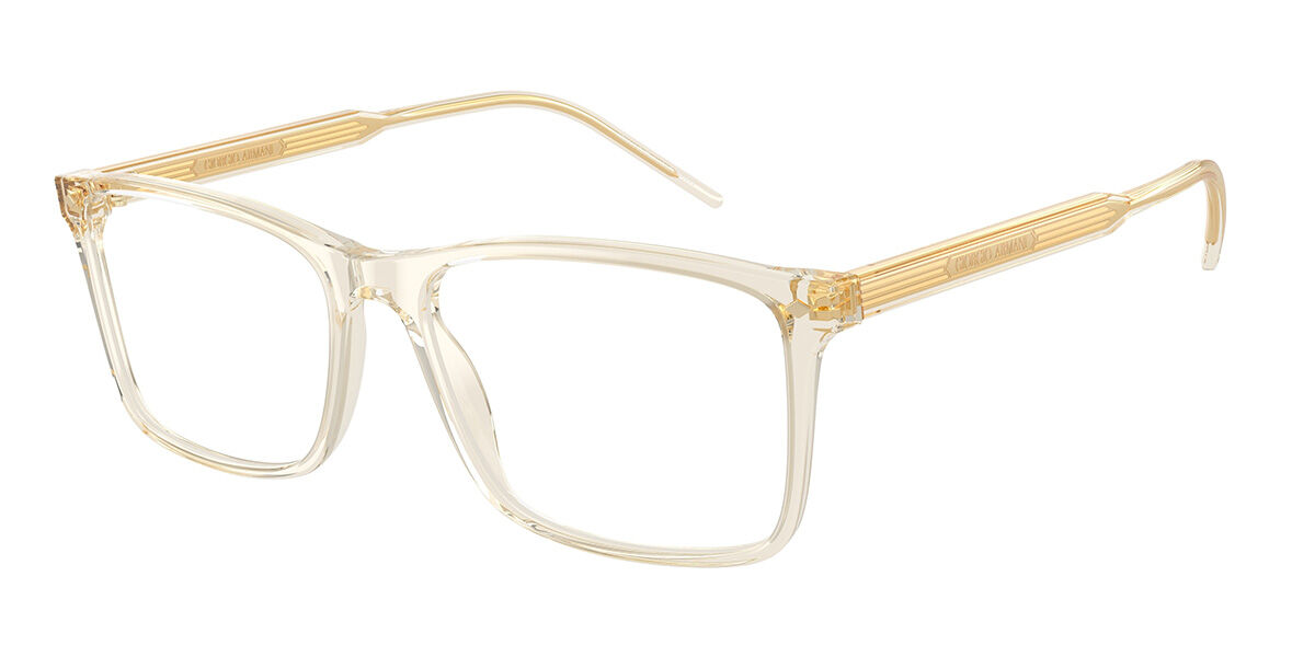 Giorgio Armani AR7258 6077 Eyeglasses in Transparent Yellow ...