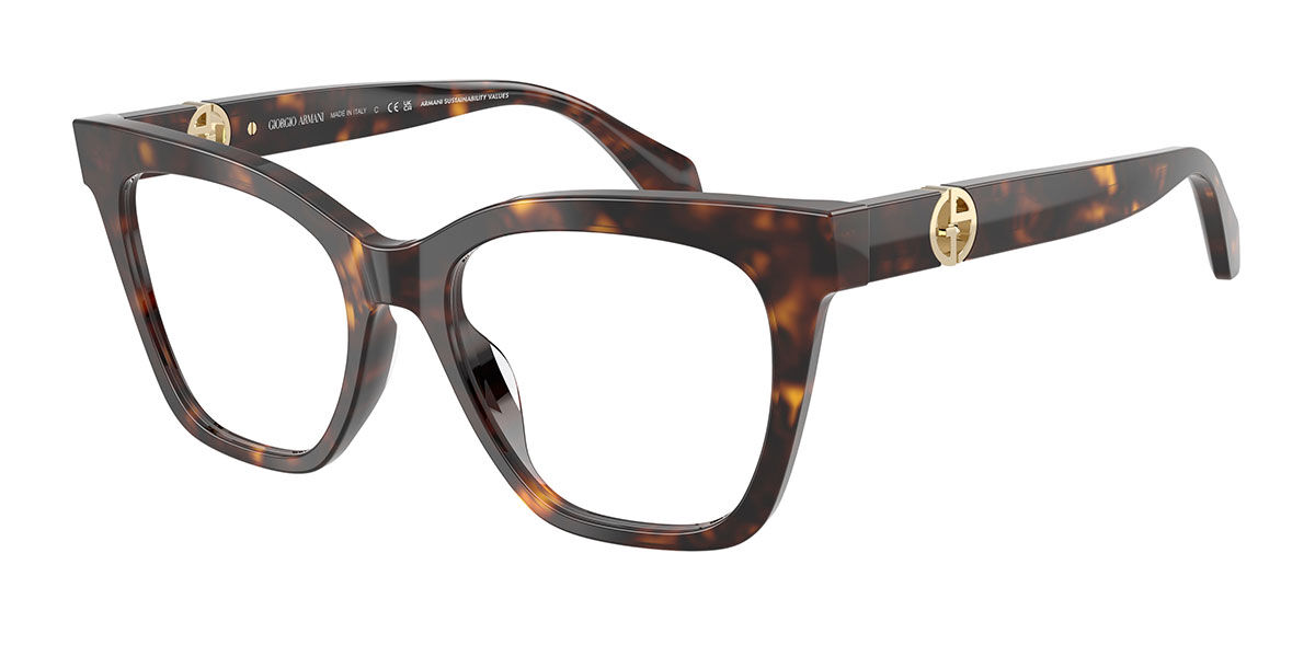 Giorgio Armani AR7286U 5879 Cat Eye Tortoise Frame Eyeglasses ...