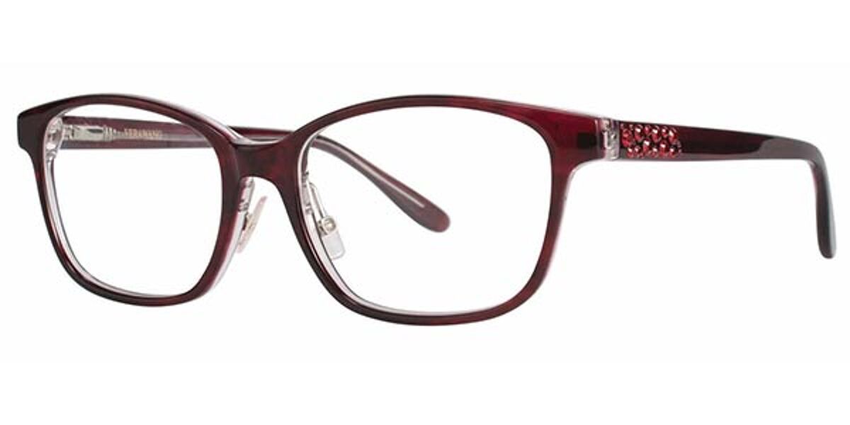 Vera Wang VA21 Asian Fit Berry Eyeglasses in Red | SmartBuyGlasses USA