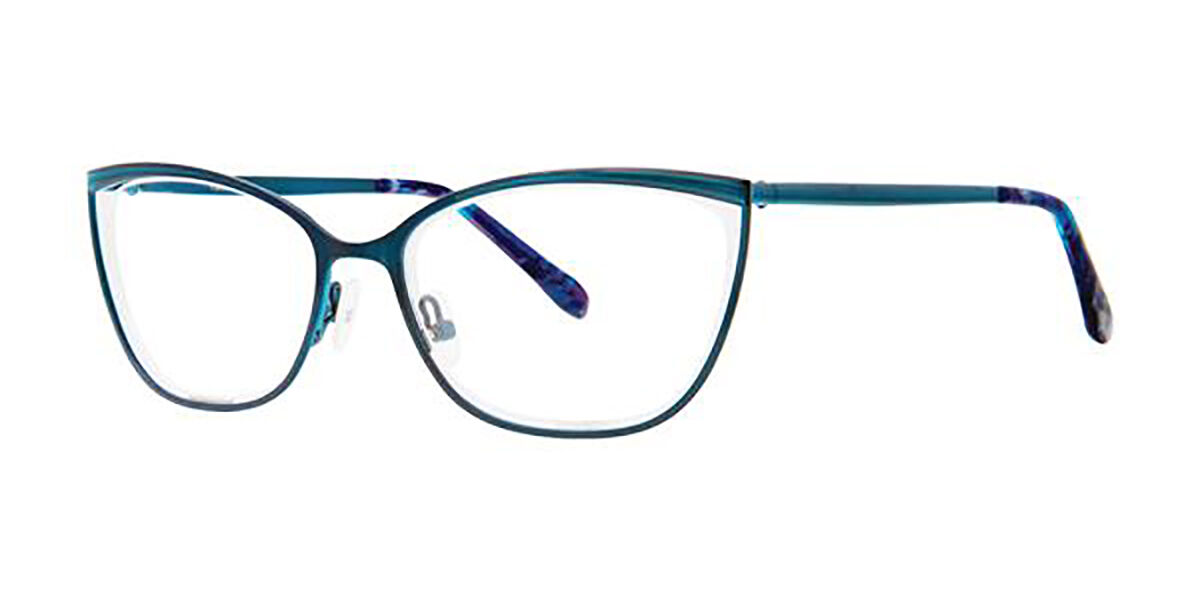 Vera Wang Va34 Teal Eyeglasses In Blue Smartbuyglasses Usa