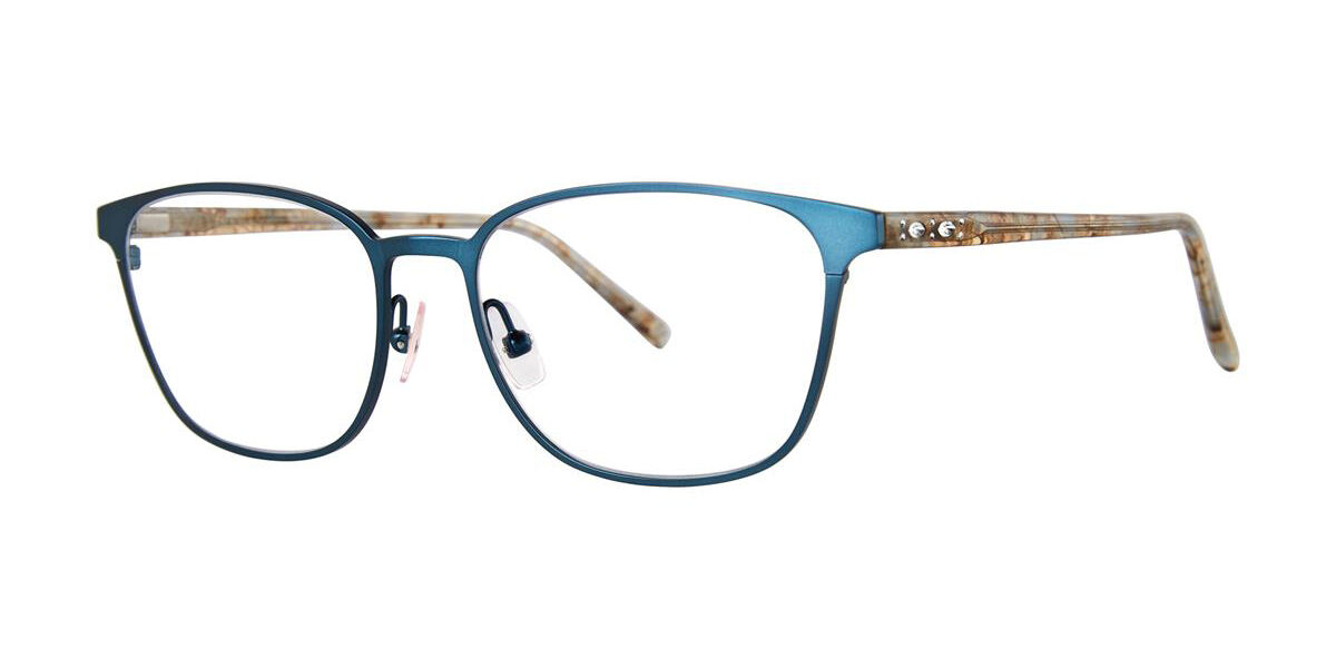 Vera Wang Domina Slate Glasses Shiny Slate Blue | VisionDirect Australia