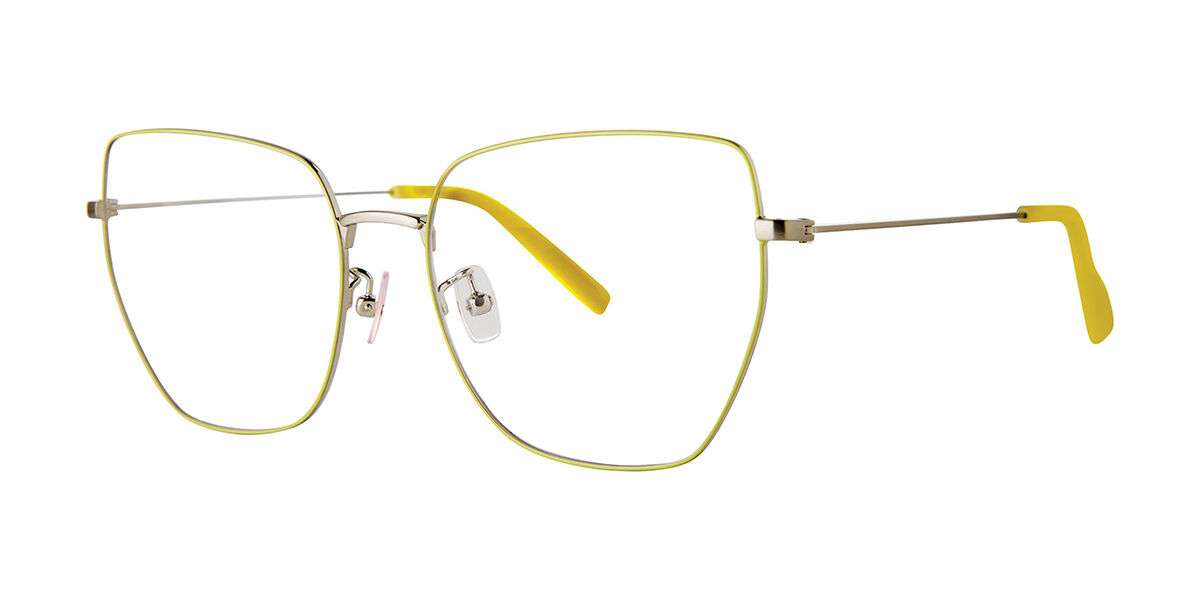 Vera Wang VA63 Chartreuse Cat Eye Chartreuse Yellow Eyeglasses | Vision ...
