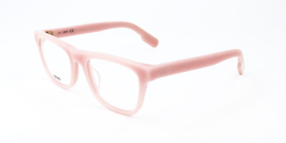 Kenzo KZ 50010I 072 Eyeglasses in Shiny Transparent Pink ...