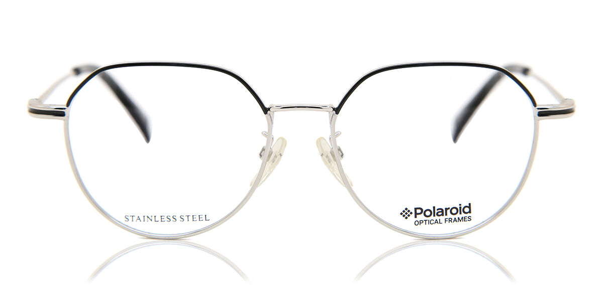 Polaroid PLD D362/G 79D Eyeglasses in Silver Black | SmartBuyGlasses USA